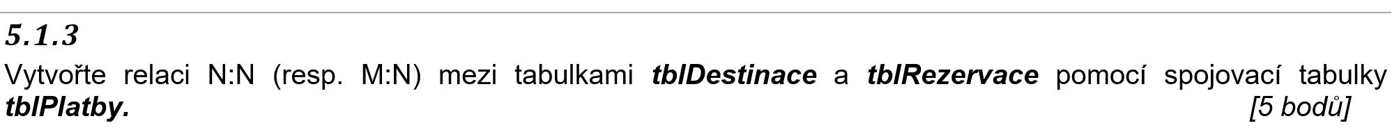 Ukázkové testové úlohy a cvičné testy